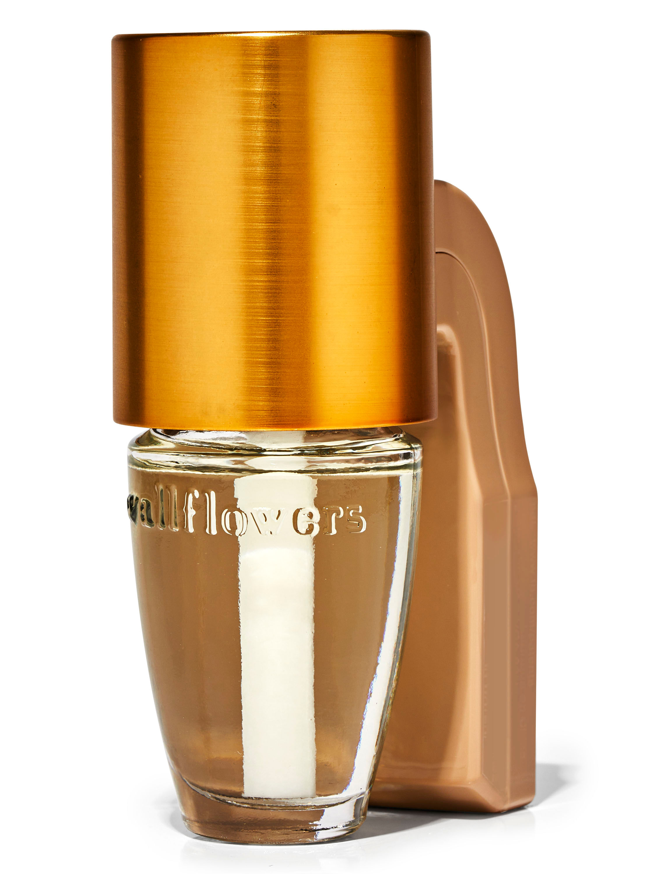 Metallic Brass Cylinder Wallflowers Control-De-Aroma | Conector Para ...